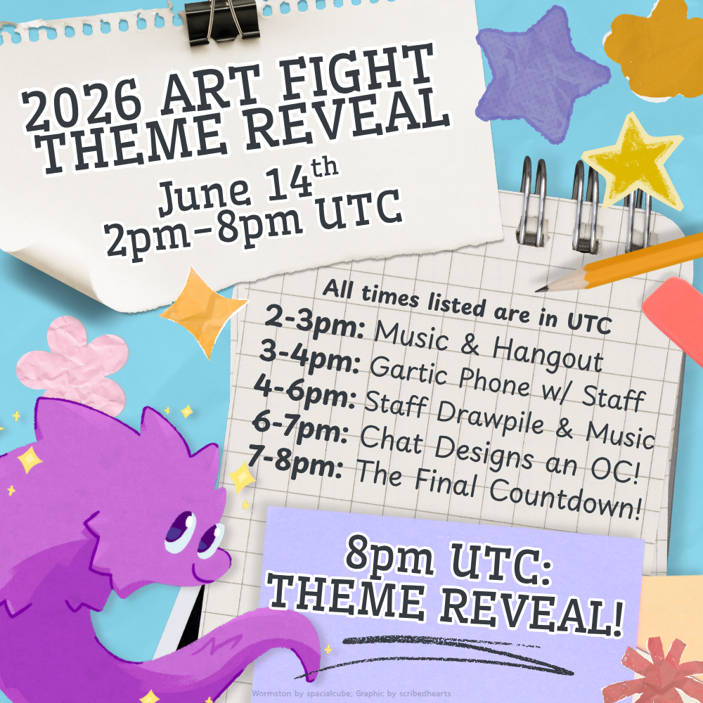 Art Fight - News - Art Fight 2026 Start Date and Theme Reveal